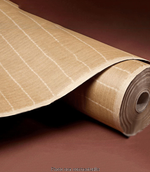 Papier Bitume 180G/m² 1000mmx100m Ø50mm